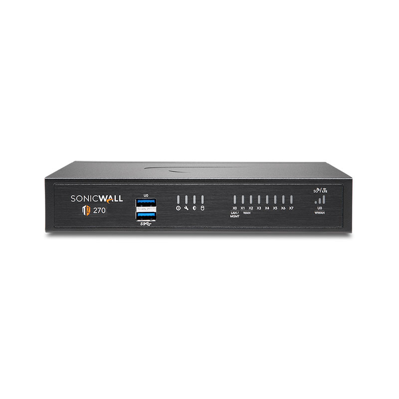 02-SSC-6447 SonicWall TZ270 High Availability Base Appliance (Main Unit ...